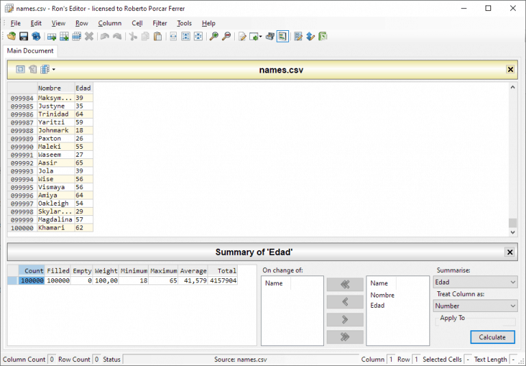 Abrir archivos CSV - SCRAPER.ES